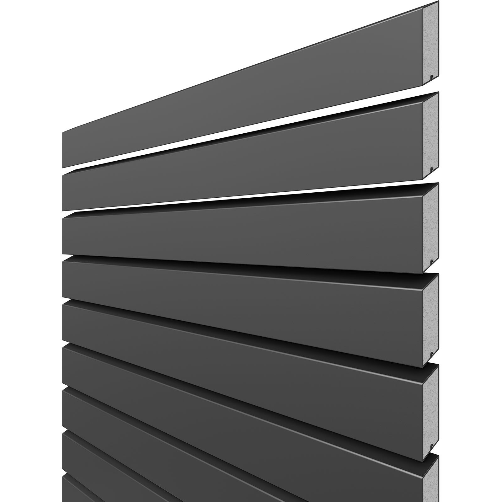 TraumGarten Gartenzaun SYSTEM Rhombus anthrazit | BENZ24