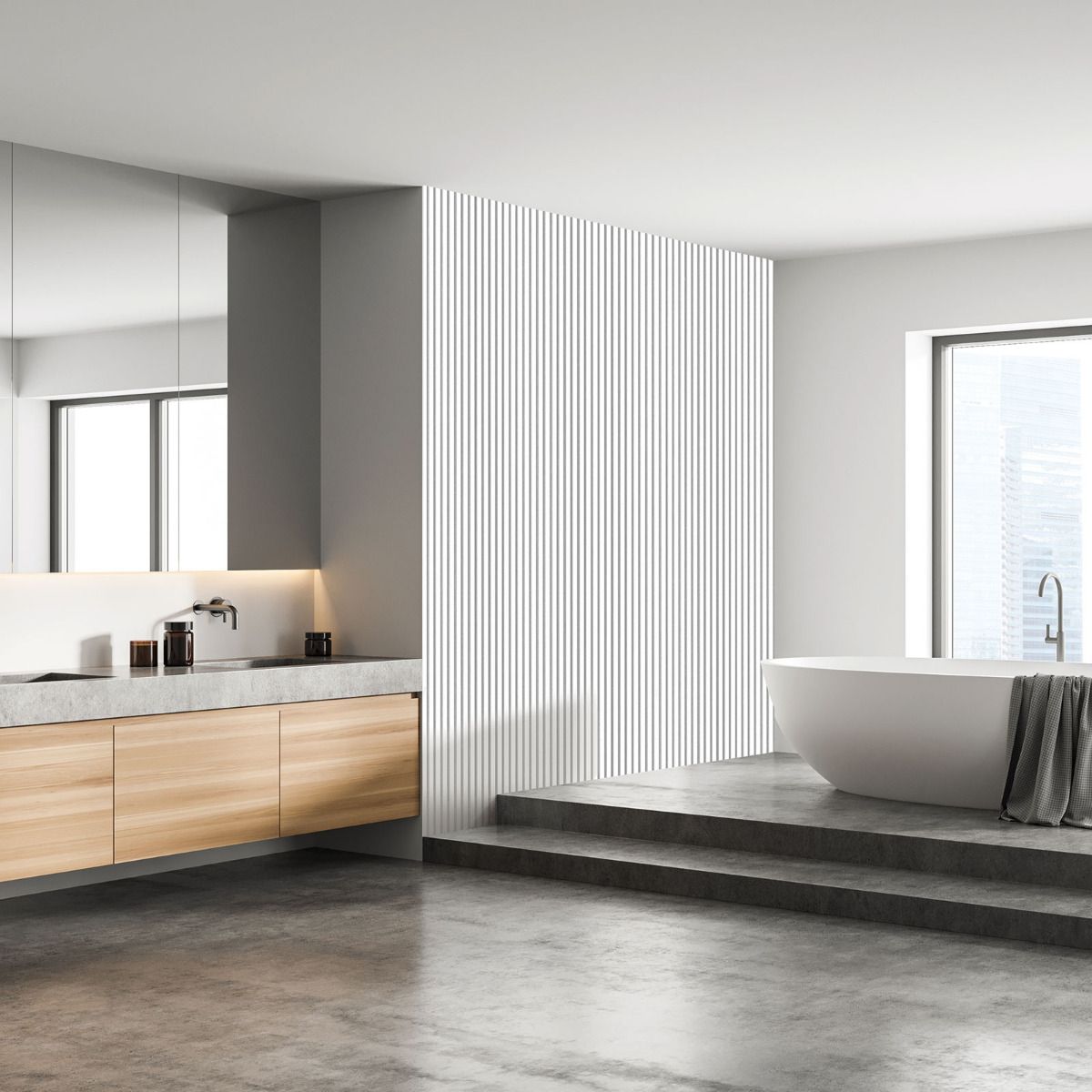 FibroTech Akustikpaneele UNIKA White Platinum | BENZ24